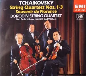 TCHAIKOVSKY: STRING QUARTETS NOS.1-3 SOUVENIR DE FLORENCE/BORODIN QUARTET/ボロディン四重奏団｜CLASSIC｜ディスク ...