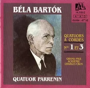 BARTOK: QUATUORS A CORDES NOS 1 ET 3/QUATUOR PARRENIN/パレナン四重奏団｜CLASSIC｜ディスクユニオン･オンラインショップ ...