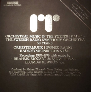 ORCHESTRAL MUSIC IN THE SWEDISH RADIO THE SWEDISH RADIO SYMPHONY ...