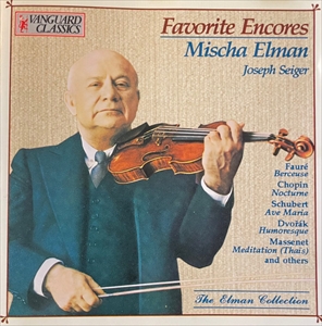 FAVORITE ENCORES/MISCHA ELMAN/ミッシャ・エルマン｜CLASSIC｜ディスクユニオン･オンラインショップ ...