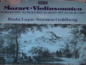 MOZART: VIOLIN SONATAS/SZYMON GOLDBERG/シモン・ゴールドベルク｜CLASSIC｜ディスクユニオン･オンラインショップ｜diskunion.net