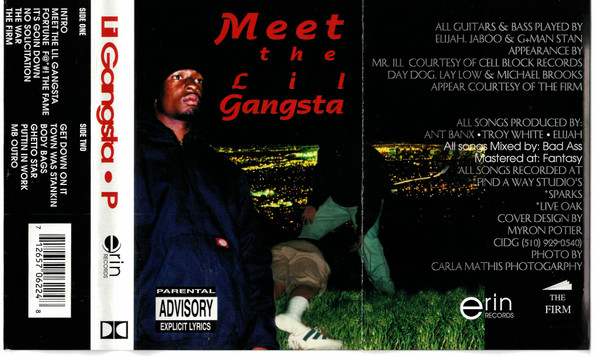 MEET THE LIL GANGSTA/LIL GANGSTA P｜HIPHOP/R&B｜ディスクユニオン･オンラインショップ ...