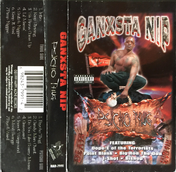 Psycho Thug Cassette Ganksta N I P|hiphop Randb|ディスクユニオン・オンラインショップ