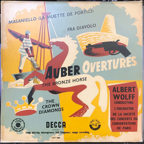 AUBER: OUVERTURES/ALBERT WOLFF/アルベール・ヴォルフ｜CLASSIC｜ディスクユニオン･オンラインショップ ...