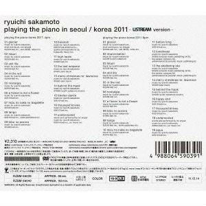 PLAYING THE PIANO IN SEOUL/KOREA 2011/RYUICHI SAKAMOTO/坂本龍一｜日本のロック｜ディスクユニオン･オンラインショップ｜diskunion.net