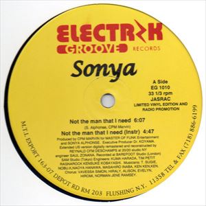 NOT THE MAN THAT I NEED / GOODBYE GOODBYE/SONYA｜HIPHOP/R&B｜ディスクユニオン ...