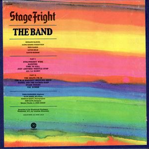 STAGE FRIGHT/THE BAND/ザ・バンド｜OLD ROCK｜ディスクユニオン･オンラインショップ｜diskunion.net