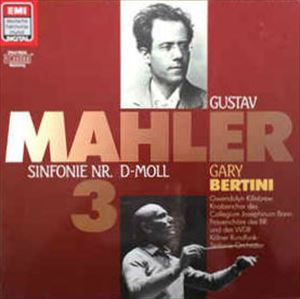 MAHLER: SINFONIE NR.3/GARY BERTINI/ガリー・ベルティーニ｜CLASSIC｜ディスクユニオン･オンラインショップ｜diskunion.net