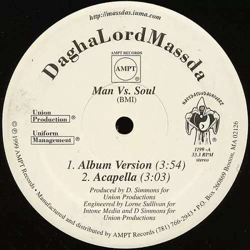 MAN VS. SOUL/DAGHA/ダガ｜HIPHOP/R&B｜ディスクユニオン･オンラインショップ｜diskunion.net