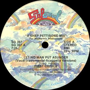 LET NO MAN PUT ASUNDER/FIRST CHOICE/ファースト・チョイス｜SOUL/BLUES/GOSPEL｜ディスク ...