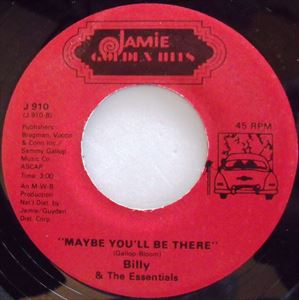 MAYBE YOU'LL BE THERE/BILLY & THE ESSENTIALS｜OLD ROCK｜ディスクユニオン･オンライン ...