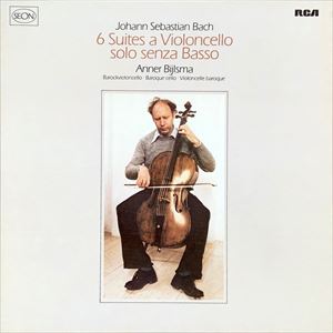 BACH: 6 SUITES A VIOLONCELLO SOLO SENZA BASSO/ANNER BIJLSMA/アンナー・ビルスマ ...