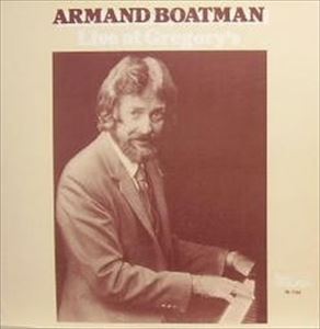 LIVE AT GREGORY'S/ARMAND BOATMAN｜JAZZ｜ディスクユニオン･オンラインショップ｜diskunion.net