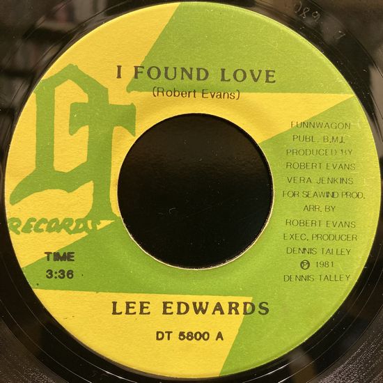 I FOUND LOVE/LEE EDWARDS｜SOUL/BLUES/GOSPEL｜ディスクユニオン･オンラインショップ｜diskunion.net