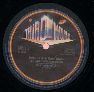 SEE WHAT YOU STIRRING UP / MIGHTY & DREAD/BANDITTO & DEAN STONE｜REGGAE ...