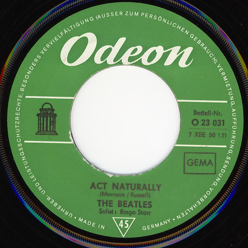 ACT NATURALLY/BEATLES/ビートルズ｜OLD ROCK｜ディスクユニオン･オンラインショップ｜diskunion.net