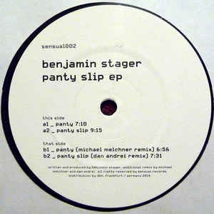 PANTY SLIP EP/BENJAMIN STAGER｜CLUB/DANCE｜ディスクユニオン･オンラインショップ｜diskunion.net