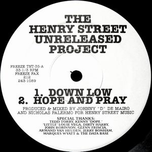 HENRY STREET UNRELEASED PROJECT/JOHNNY D & NICKY P｜CLUB/DANCE｜ディスクユニオン ...
