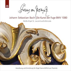 BACH: DIE KUNST DER FUGE BWV 1080/FRANNS VON PROMNITZAU｜CLASSIC｜ディスク ...
