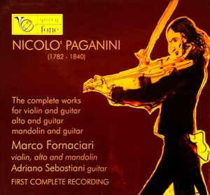 PAGANINI: COMPLETE WORKS FOR VIOLIN AND GUITAR / ALTO AND GUITAR ...
