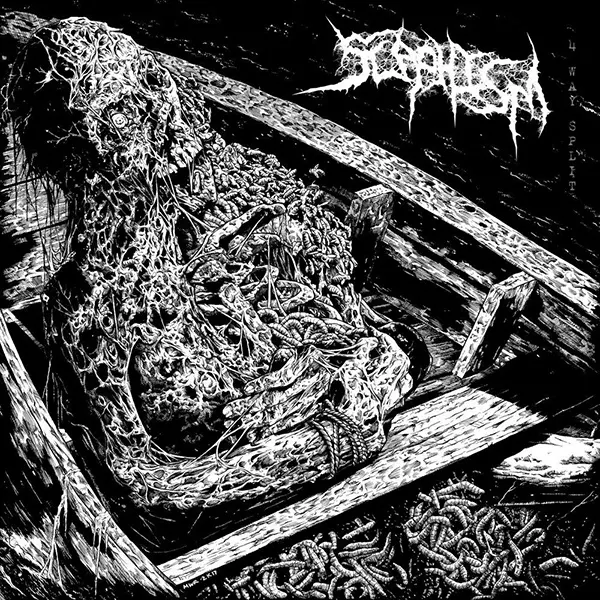 SCAPHISM 4 WAY SPLIT/DELUSIONAL PARASITOSIS / ECCHYMOSIS / DISSEVERED ...