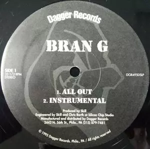ALL OUT / KNOCKOUT BLOW/BRAN G｜HIPHOP/R&B｜ディスクユニオン･オンラインショップ｜diskunion.net