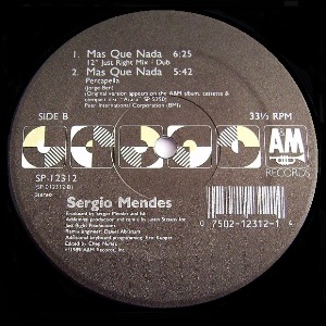 MAS QUE NADA - US ORIGINAL PRESS -/SERGIO MENDES/セルジオ・メンデス｜HIPHOP/R&B ...