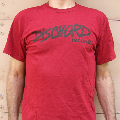 S/T-SHIRT/RED-BLA/OLD DISCHORD LOGO/DISCHORD OFFICIAL GOODS｜PUNK｜ディスク ...