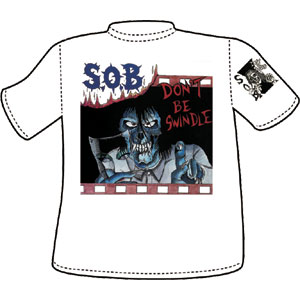DON'T BE SWINDL Tシャツ WHITE (SIZE:L)/S.O.B｜PUNK｜ディスクユニオン･オンラインショップ ...