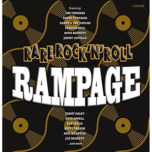 RARE ROCK'N'ROLL RAMPAGE (4CD)/V.A.｜OLD ROCK｜ディスクユニオン･オンラインショップ ...