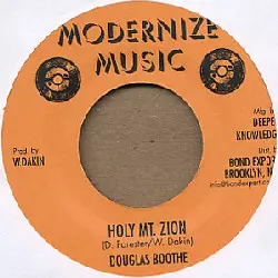 HOLY MT. ZION (7")/DOUGLAS BOOTHE｜REGGAE｜ディスクユニオン･オンラインショップ｜diskunion.net