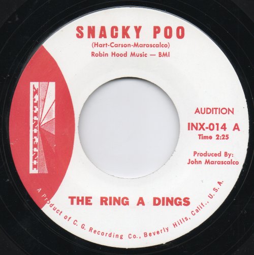 SNACKY POO PTS. 1 & 2/RING A DINGS｜OLD ROCK｜ディスクユニオン･オンラインショップ ...
