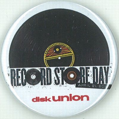 RECORDS STORE DAY×DISK UNION BADGE (RED LOGO)/RECORD STORE DAY｜OLD ROCK ...