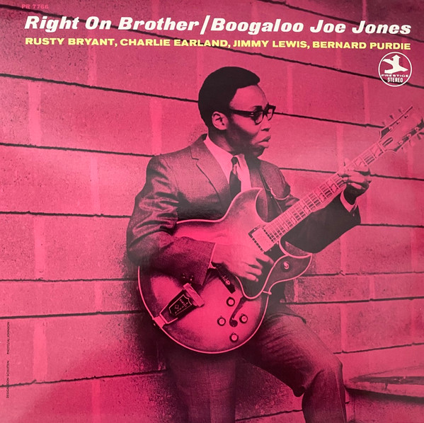 RIGHT ON BROTHER/BOOGALOO JOE JONES/ブーガルー・ジョー・ジョーンズ｜JAZZ｜ディスクユニオン･オンライン ...