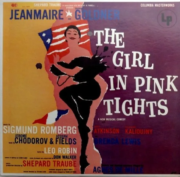 GIRL IN PINK TIGHTS/ZIZI JEANMAIRE, CHARLES GOLDNER, DAVID ATKINSON ...