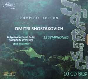 SHOSTAKOVICH:15 SYMPHONIES/EMIL TABAKOV｜CLASSIC｜ディスクユニオン･オンラインショップ ...