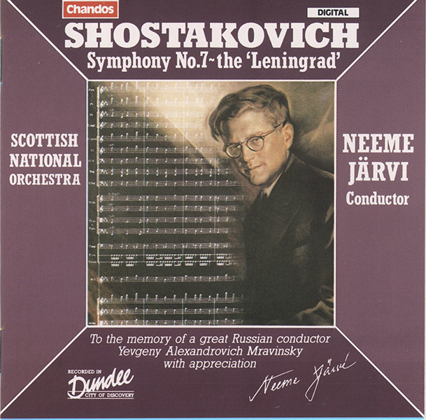 SHOSTAKOVICH:SYMPHONY NO.7"LENINGRAD"/NEEME JARVI/ネーメ・ヤルヴィ｜CLASSIC｜ディスクユニオン･オンラインショップ｜diskunion.net