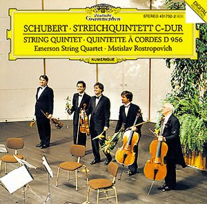 SCHUBERT:STRING QUINTET IN C, D956/EMERSON STRING QUARTET/エマーソン弦楽四重奏団｜CLASSIC｜ディスクユニオン･オンラインショップ ...