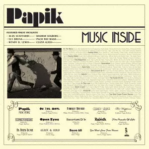 MUSIC INSIDE/PAPIK(NERIO "PAPIK" POGGI)/パピック｜JAZZ｜ディスクユニオン･オンラインショップ ...