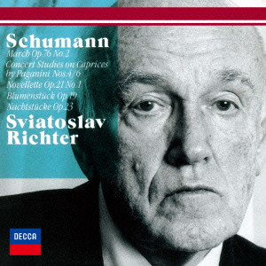 シューマン:ピアノ作品集/SVIATOSLAV RICHTER/スヴャトスラフ・リヒテル/スペシャルプライス限定盤 / 初回発売日:2015年3月18日｜CLASSIC｜ディスクユニオン ...