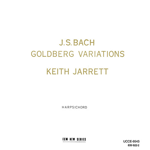 J.S. BACH: GOLDBERG VARIATIONS / J.S.バッハ:ゴルトベルク変奏曲/KEITH JARRETT/キース ...