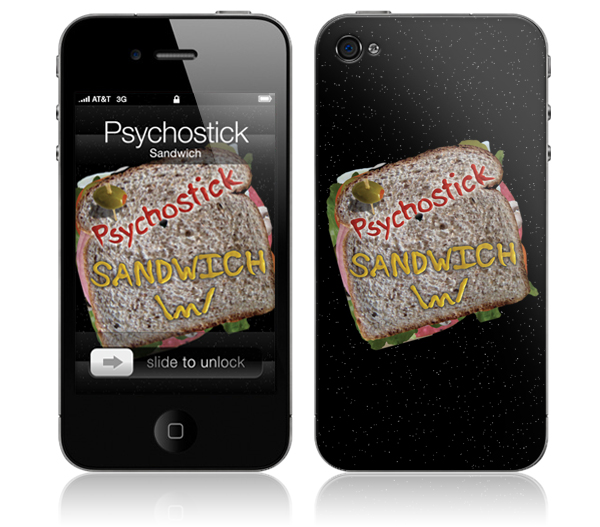 SANDWICH(iPhone 4(16/32GB)用 : MUSIC SKIN) /PSYCHOSTICK/-WEB限定スペシャル・プライス ...