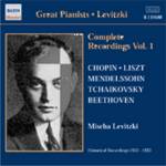LEVITZKI, Mischa: Complete Recordings, Vol. 1 (1924-1928) / ミーシャ・レヴィツキーの録音全集 1(1924-1928 ...
