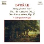 DVORAK, A.: String Quartets, Vol. 7 (Vlach Quartet) - Nos. 1, 6 / ドヴォルザーク:弦楽四重奏曲第1番 Op. 2, 第6番 ...