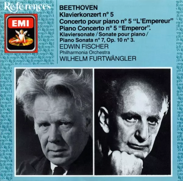 BEETHOVEN: PIANO CONCERTO NO.5 / PIANO SONATA NO.7/EDWIN FISCHER/エドウィン ...