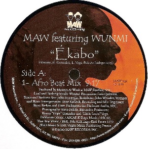 EKABO/MASTERS AT WORK FT WUNMI｜CLUB/DANCE｜ディスクユニオン･オンラインショップ｜diskunion.net