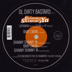 SHIMMY SHIMMY YA & (X4) / BABY/OL DIRTY BASTARD｜HIPHOP/R&B｜ディスクユニオン ...