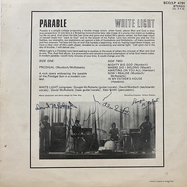 【本日の一枚】閏日の価格破壊 ～ スコティッシュ・サイケデリック・モンスター、WHITE LIGHTを期間限定「40%OFF」でご紹介 ...