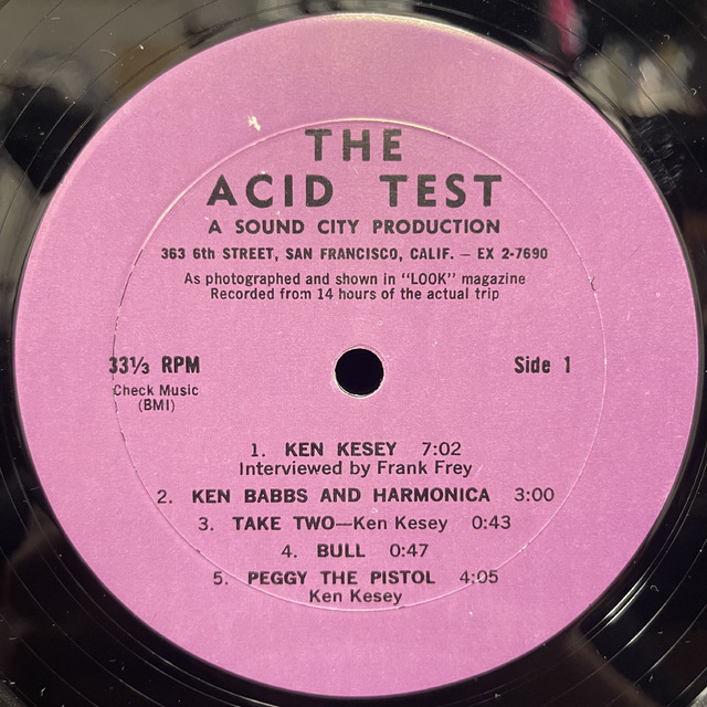 【中古】7/10(水) ～合法的幻覚剤体験、KEN KESEY & GRATEFUL DEADによるリアル・ドキュメントレコーディング ...