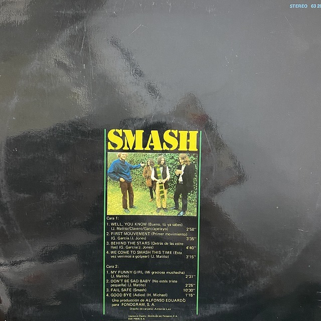 【本日の一枚】10年に1枚？ ～ スパニッシュ・ヘヴィー・サイケ・グループ、SMASHをご紹介！ : ディスクユニオン新宿ロックレコードストア